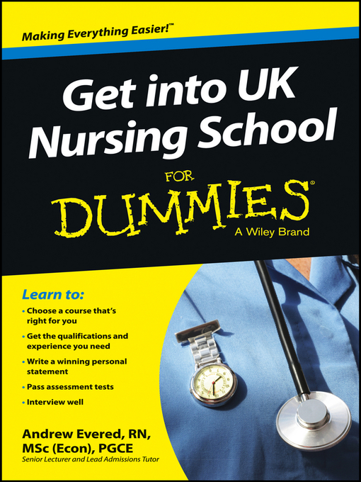 Libby - Get into UK Nursing School For Dummies