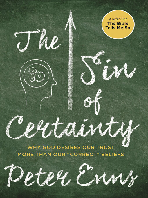 The Sin of Certainty - Harris County Public Library - OverDrive