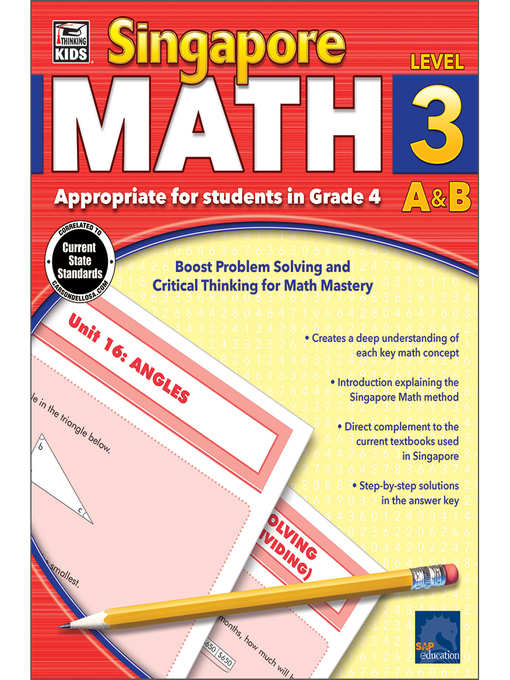 Discover - Singapore Math, Grade 4 - Digital Downloads Ohio - OverDrive
