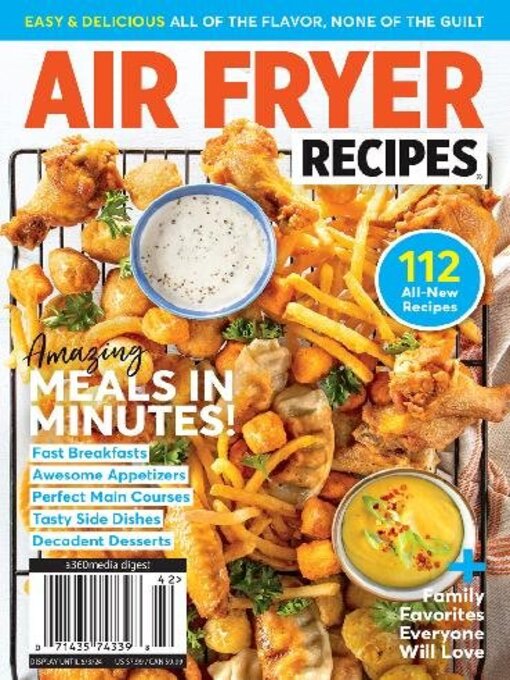Magazines - Air Fryer Recipes - 112 All-New Recipes - Surrey Libraries ...