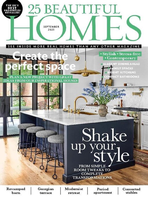 Magazines - 25 Beautiful Homes - NLB - OverDrive