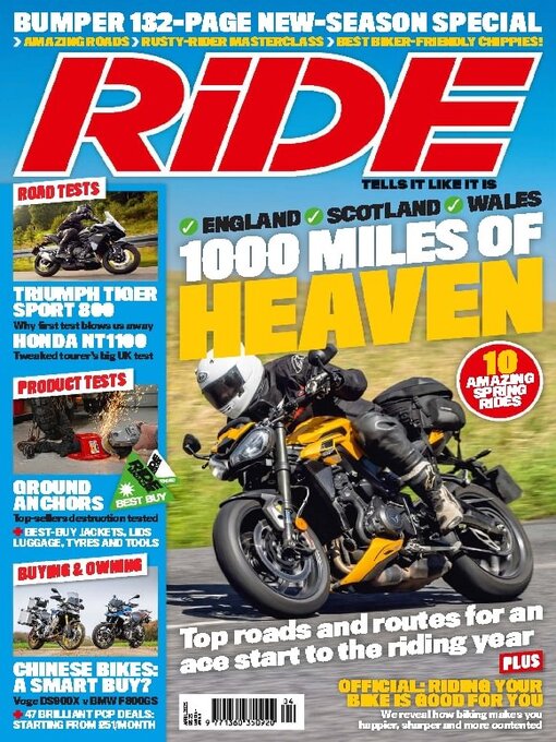 Magazines - RiDE - Western Cape Provincial Library - OverDrive