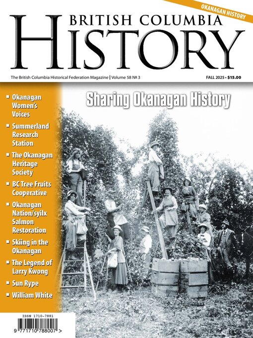 British Columbia History - Toronto Public Library - OverDrive