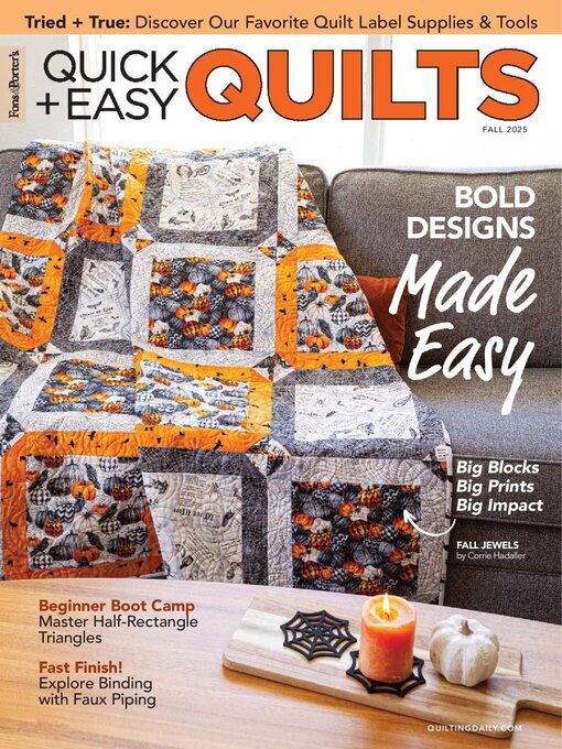 Magazines - Quick+Easy Quilts - downloadLibrary - OverDrive