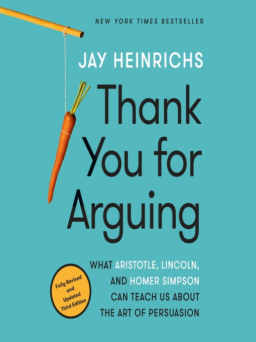 Thank You for Arguing - Livebrary.com - OverDrive