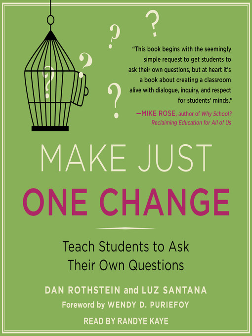 Make Just One Change - NLB - OverDrive