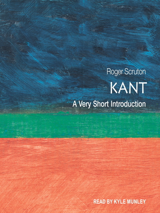 Kant - Toronto Public Library - OverDrive