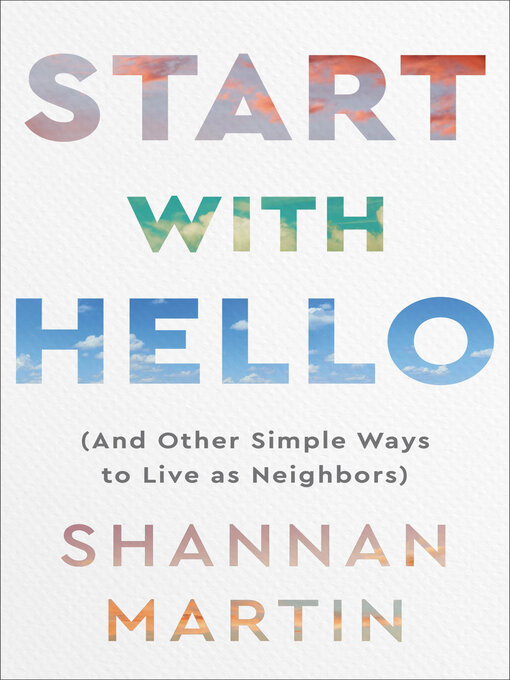 Start with Hello - Indiana Digital Library - OverDrive
