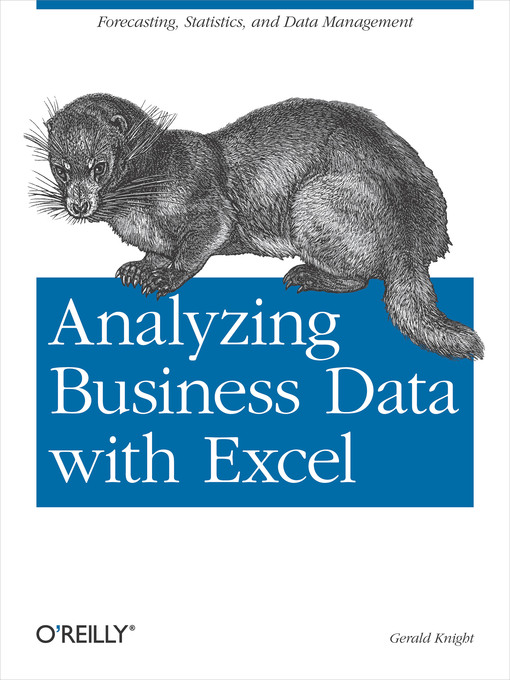 Libby - Analyzing Business Data with Excel
