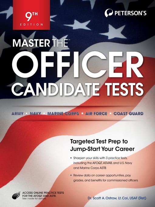 Master the Officer Candidate Tests - Department of Defense - OverDrive