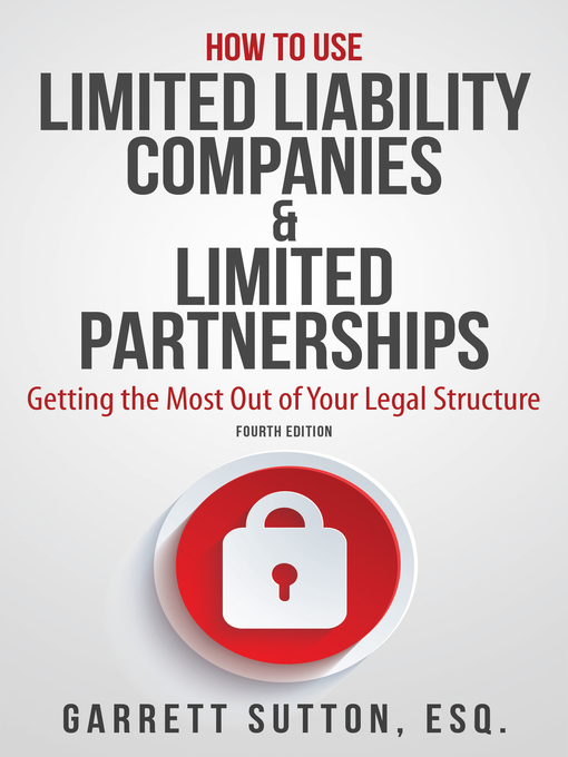 Libby - How to Use Limited Liability Companies & Limited Partnerships