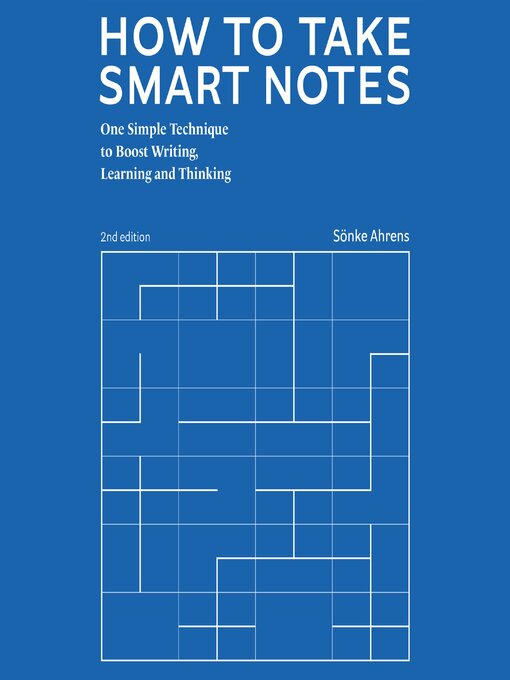 Libby - How to Take Smart Notes